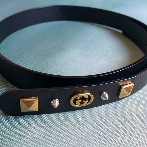 Gucci | Accessories | Authentic Gucci Gg Monogram Leather Belt | Poshmark